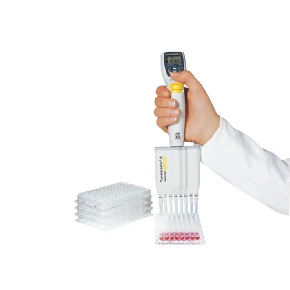 8-channel micropipette Transferpette® - electronic | Phoenix Scientific ...