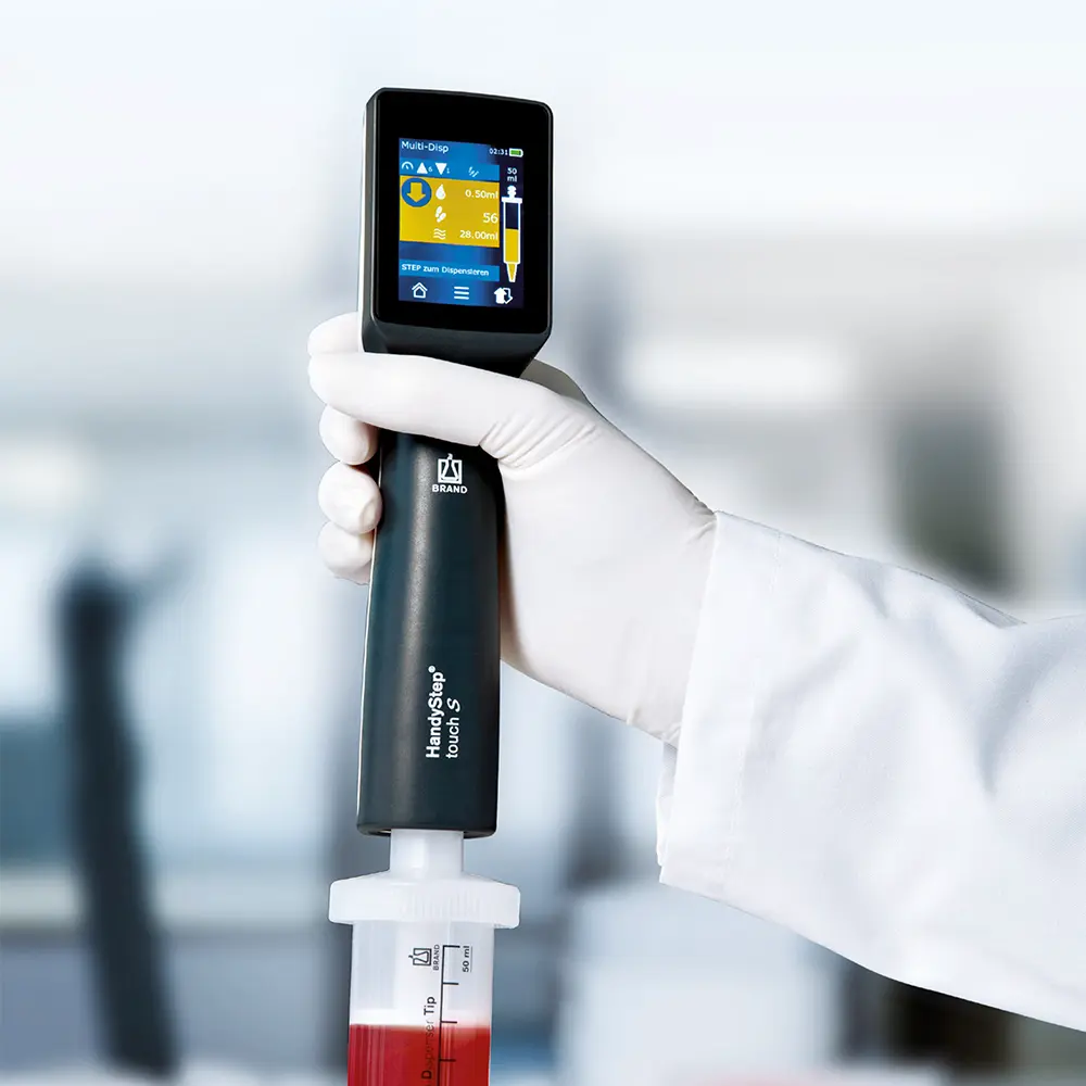 Repetitive pipettes HandyStep® touch S | Phoenix Scientific Co., Ltd.